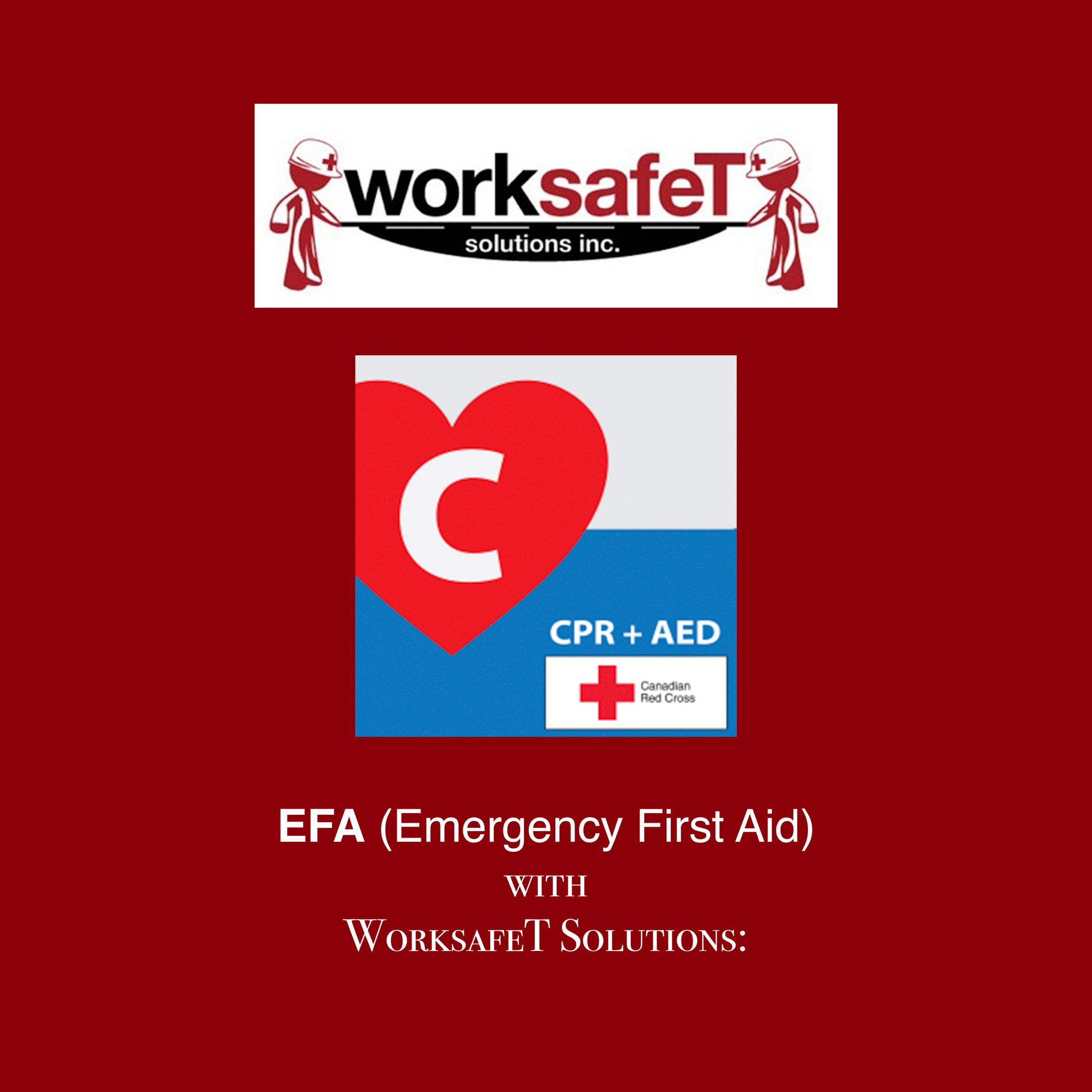 Canadian Red Cross First Aid