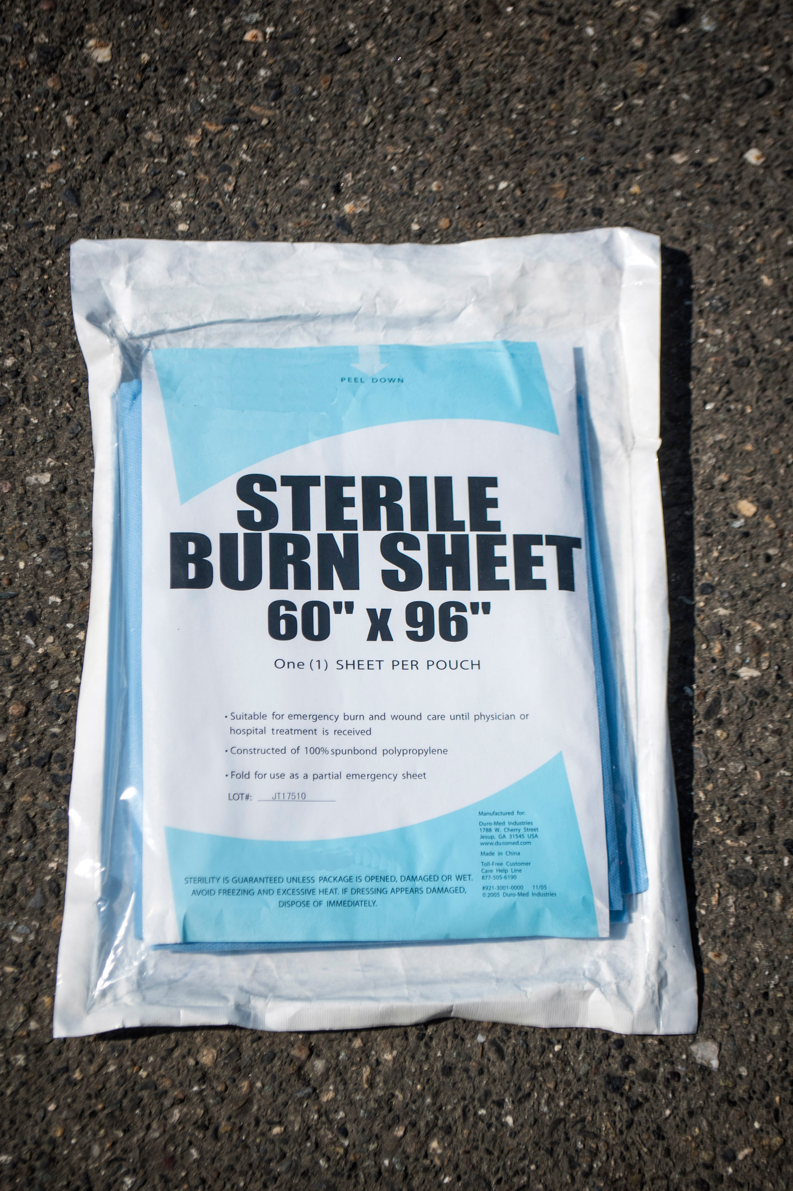 Burn Sheet 60" x 96" | WorkSafeT Solutions Inc